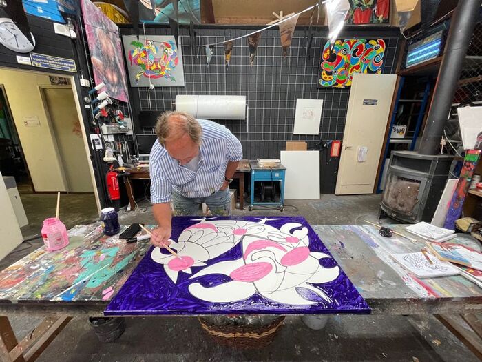 Aan het werk. :: Ger-Art
