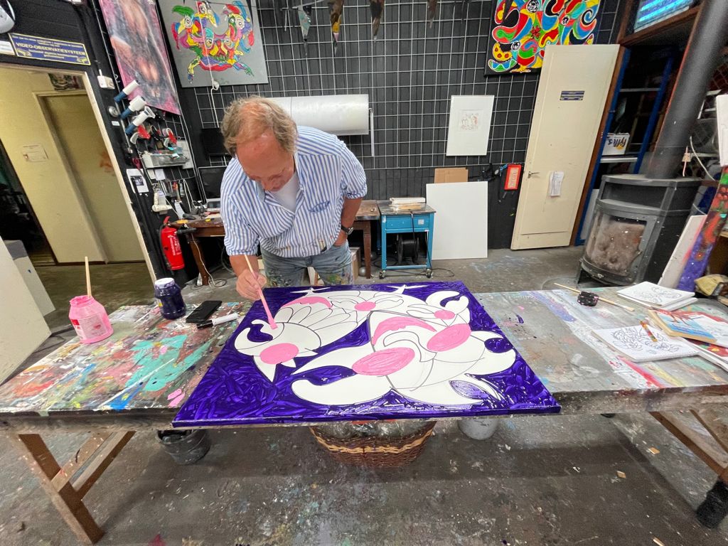Aan het werk. :: Ger-Art